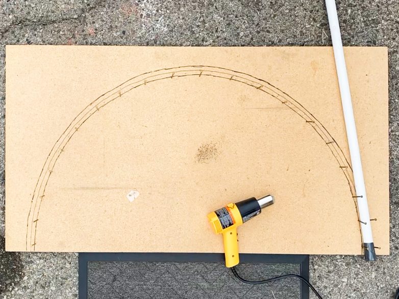 How to Make a Circle Arch Out of PVC Pipe – Leanne Choi